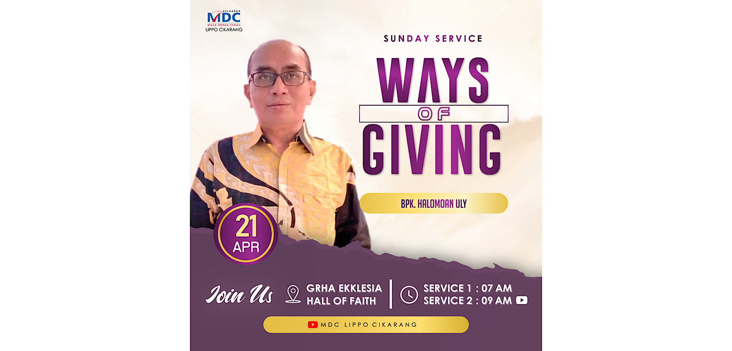 Ways Of Giving